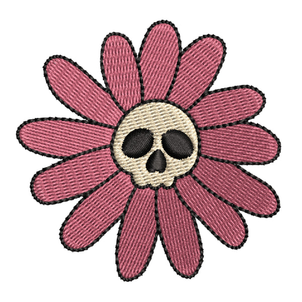 Enchanted Goth Daisy – Digital Stitch Empire