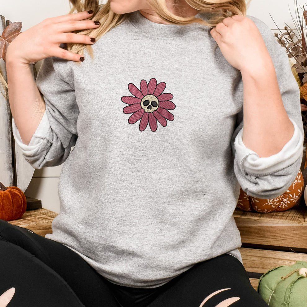 Enchanted Goth Daisy – Digital Stitch Empire