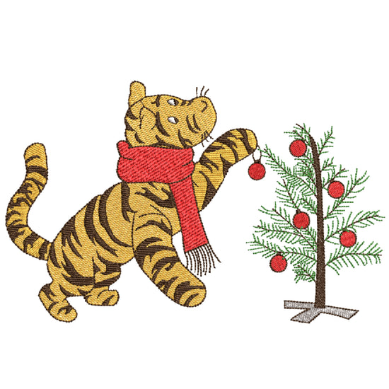 Tigger's Festive Christmas – Digital Stitch Empire