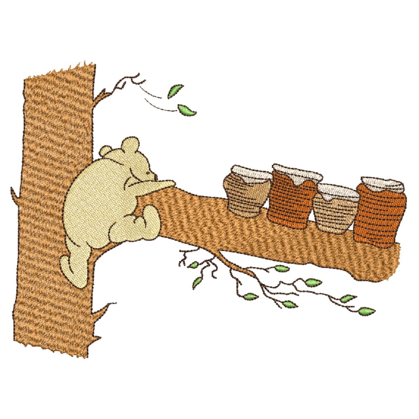 Pooh's Climbing Adventure – Digital Stitch Empire