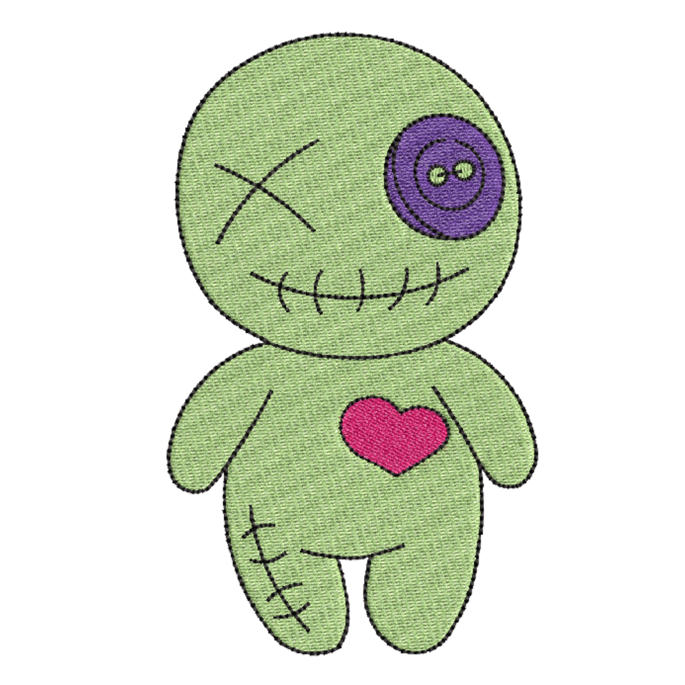 Cute Voodoo Ragdoll – Digital Stitch Empire